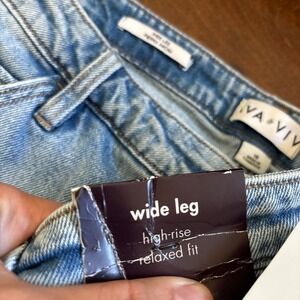 Ava & Viv | Jeans | Nwt Ava Viv High Rise Relaxed Fit Wide Leg Jeans ...